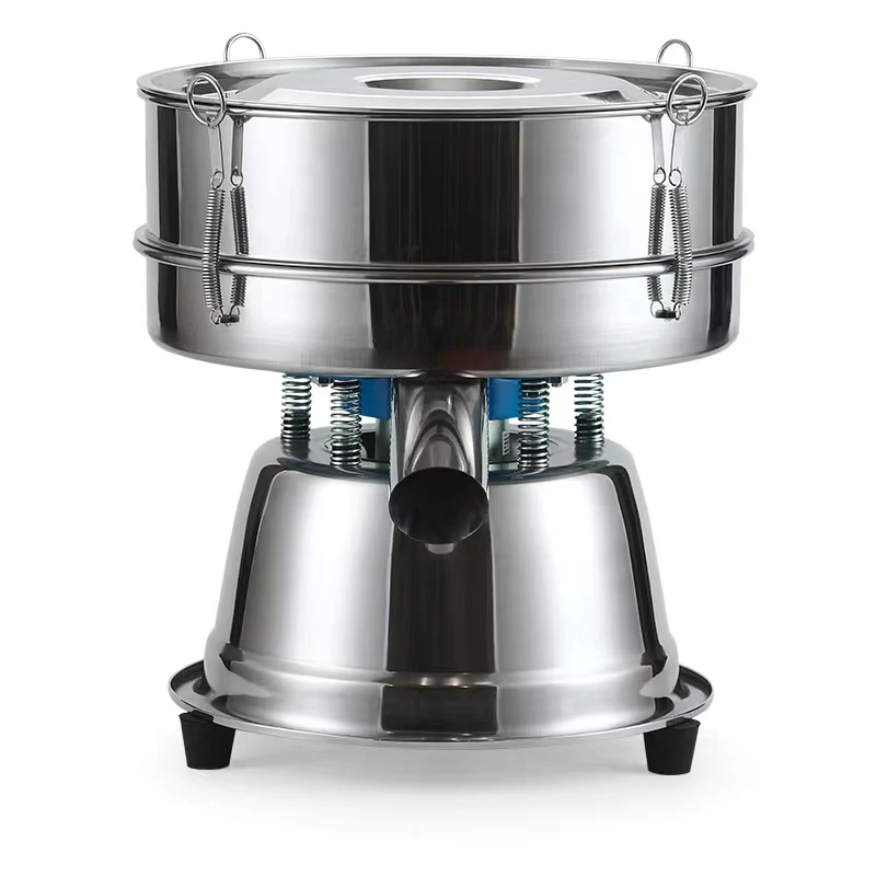 40CM-Electric-Automatic-Sieve-Stainless-Steel-Flour-Processing-Sifter ...