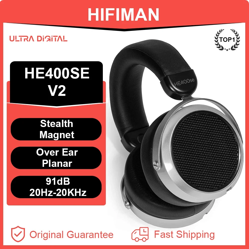 Original-HIFIMAN-HE400SE-V2-Open-Back-Headphone-Orthodynamic-Full-Size ...