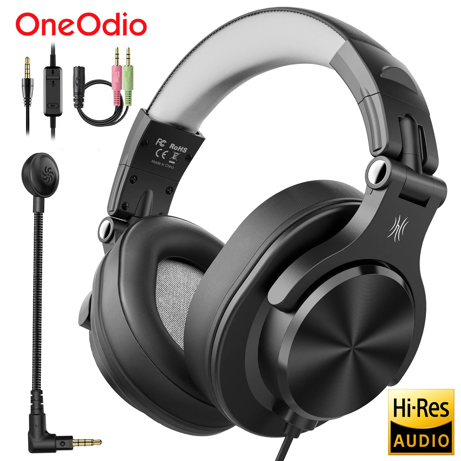 Oneodio-auriculares-A71D-para-juegos-de-ordenador-cascos-con-micr-fono ...