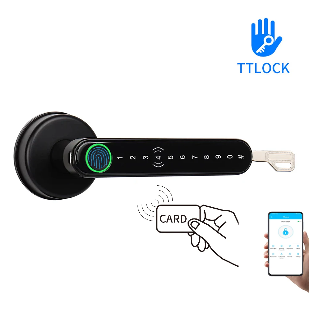 Ic Card Latch Lock | Fingerprint Lock - App Smart Remote Control ...