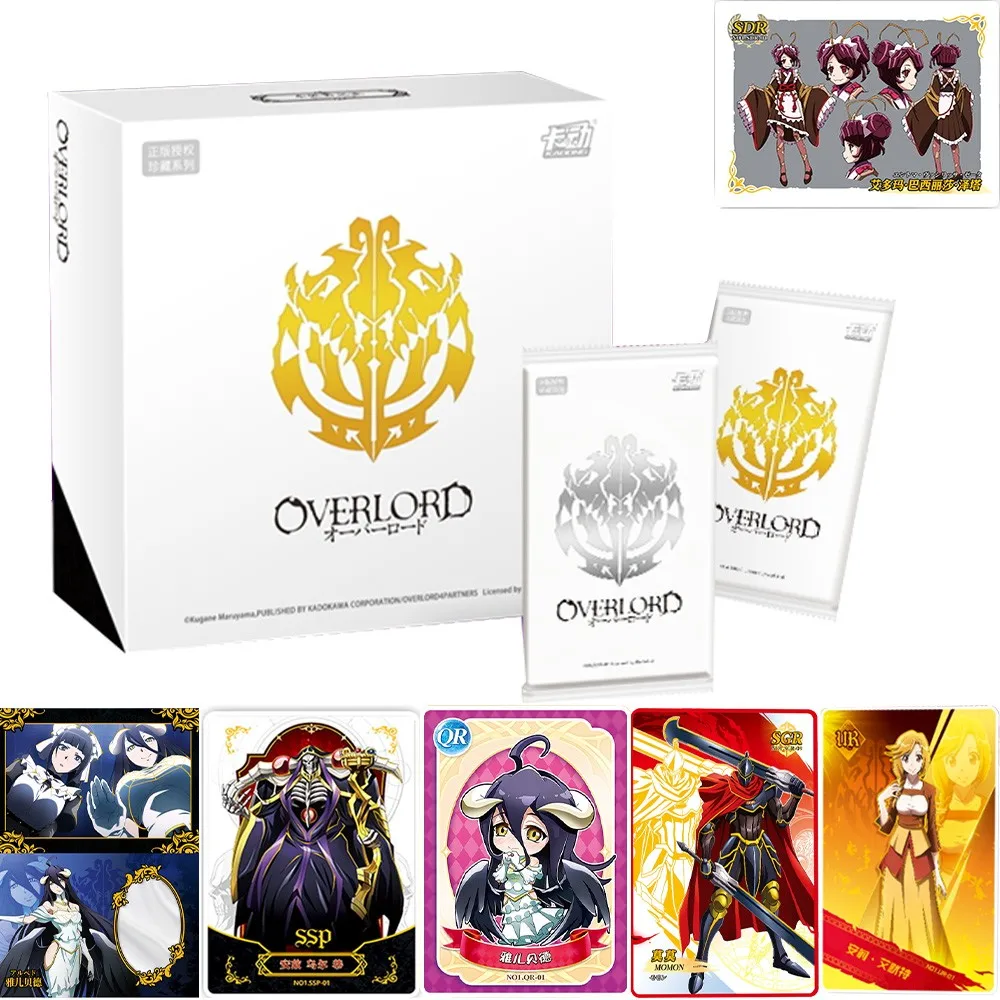 Anime-OVERLORD-Collection-Card-Albedo-Toys-Gift-for-Kids-Child-Japanese ...