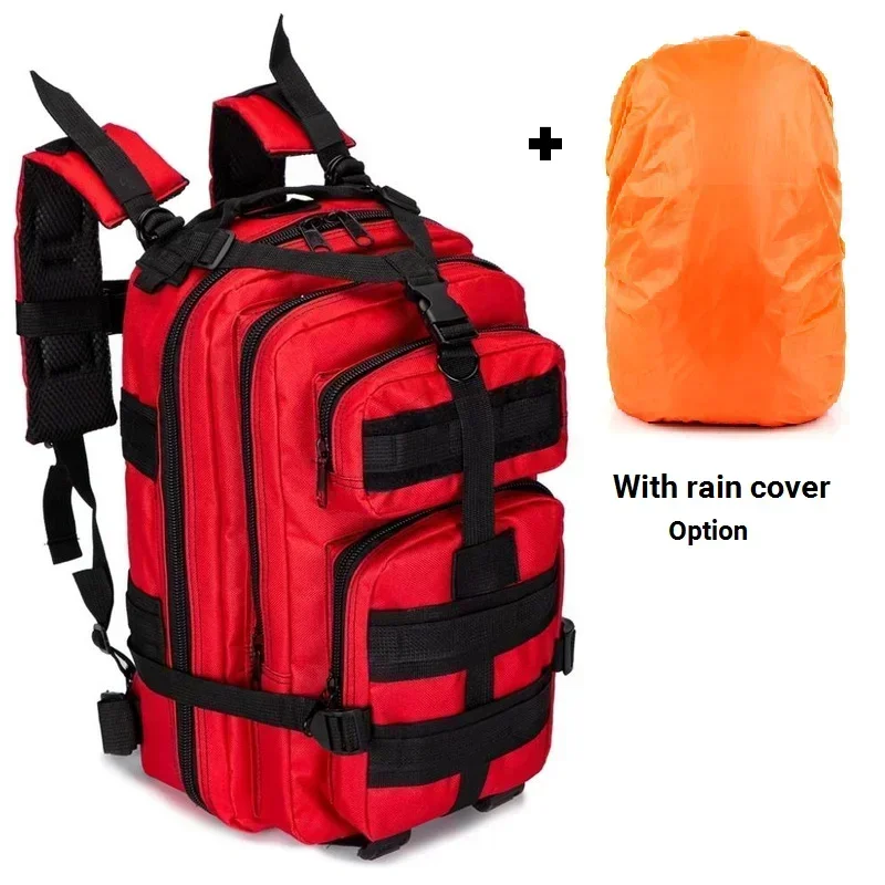 30L Outdoor Backpack First Aid Bag Outdoor Bag Trauma Responder Medical ...