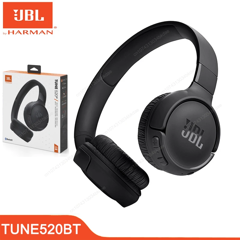JBL Tune 520BT, auriculares inalámbricos con Bluetooth 5,3, ligeros, plegables, deportivos, de ...