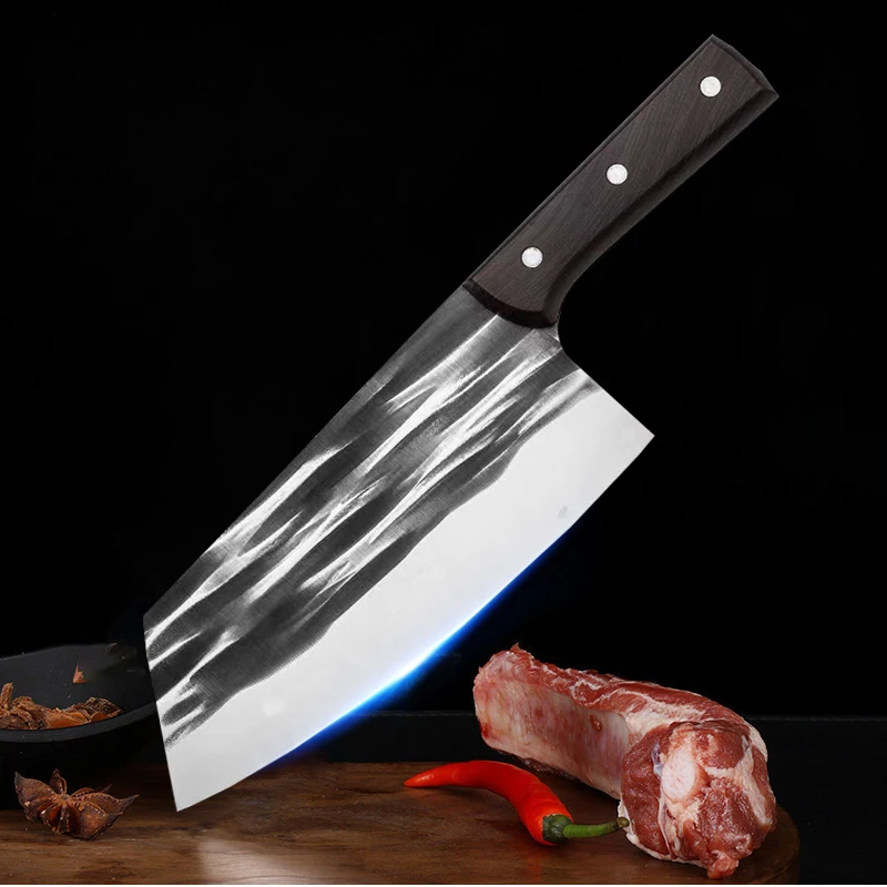 Chinese-Chef-Knife-Cleaver-Meat-Chopping-Vegetables-Kitchen-Knives ...