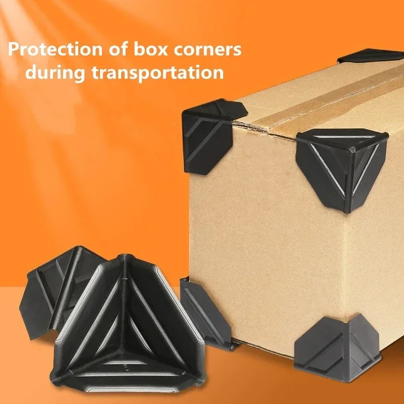 200pcs-Triangle-Shape-Plastic-Packing-Box-Corners-Express ...