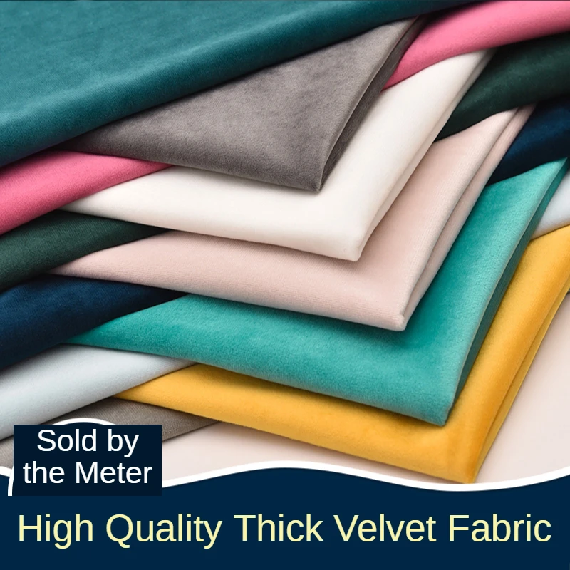 Thickened-Velvet-Fabrics-By-The-Meter-Upholstery-Fabric-for-Furniture ...