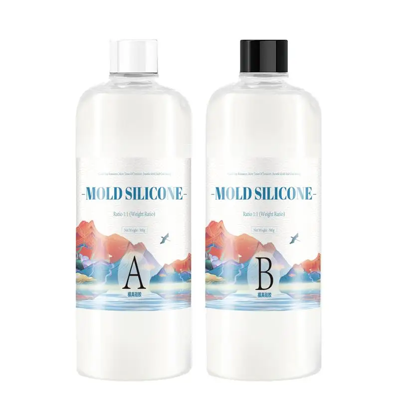 2Bottles-Liquid-Silicone-For-Molding-Making-Molds-Silicone-Set-For ...