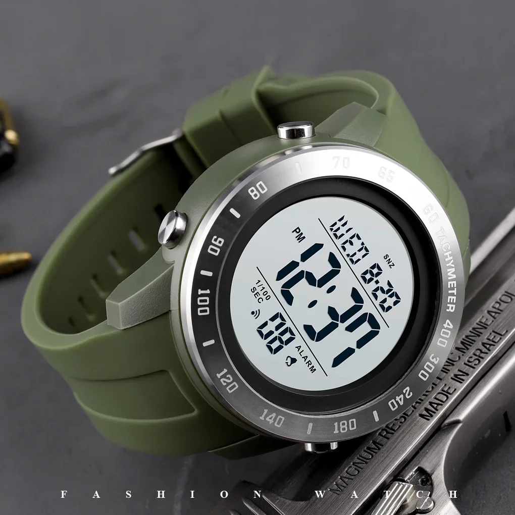 SKMEI-1524-2-Time-LED-Digital-Wristwatches-For-Mens-Waterproof-Chrono ...