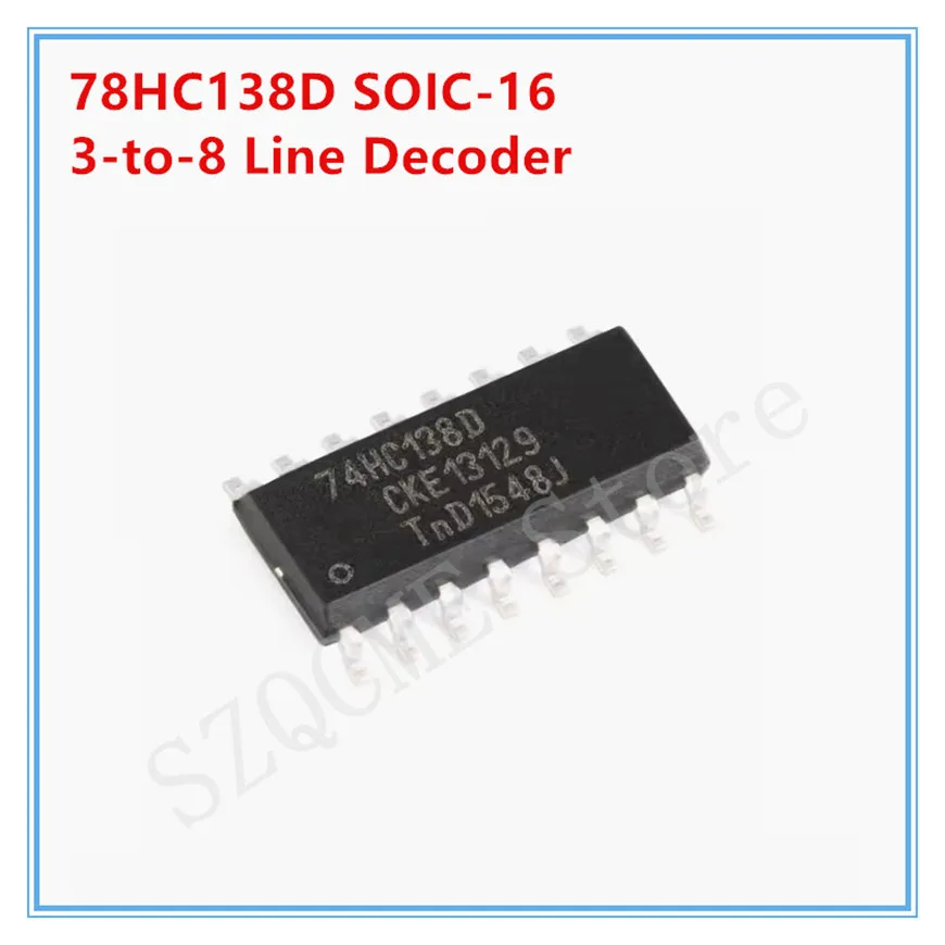 10PCS-74HC138D-74HC138N-74HC138-3-8-3-to-8-line-decoder-resolver ...