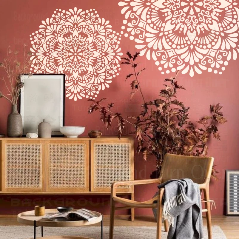 40cm - 80cm Stencil Decor Wall For Painting Template To Paint ...