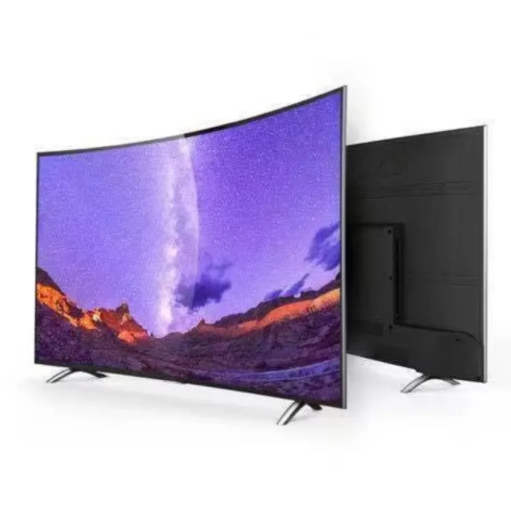 Smart-TV-Android-casa-applian-magro-plano-4K-curved50-55-65-75-85-100 ...