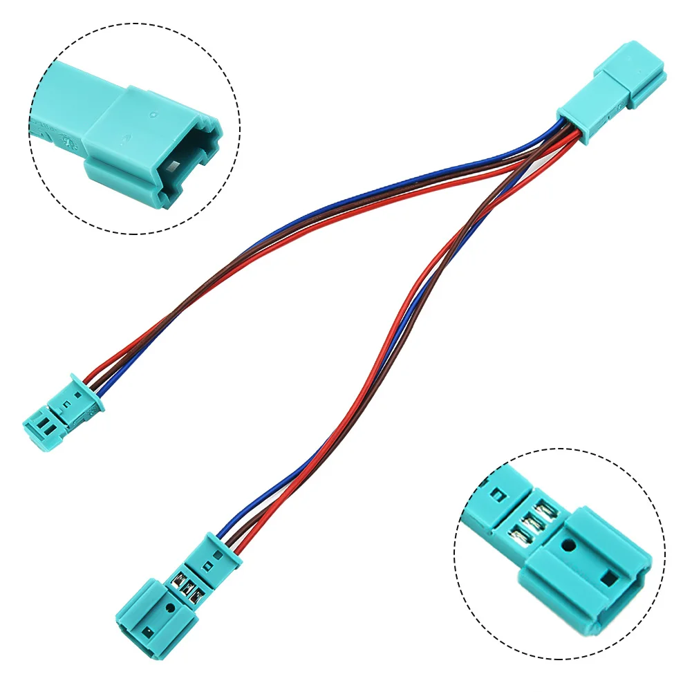 3 Pin Y Cable Connector Cupholder LED Ambient Light AC/Radio Adapter ...