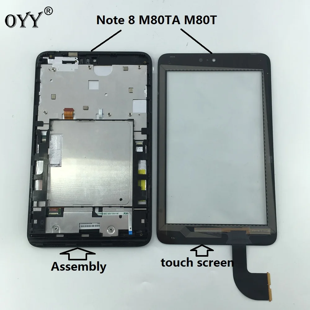 Montaje de digitalizador de pantalla táctil LCD con Marco, piezas de repuesto para ASUS VivoTab ...