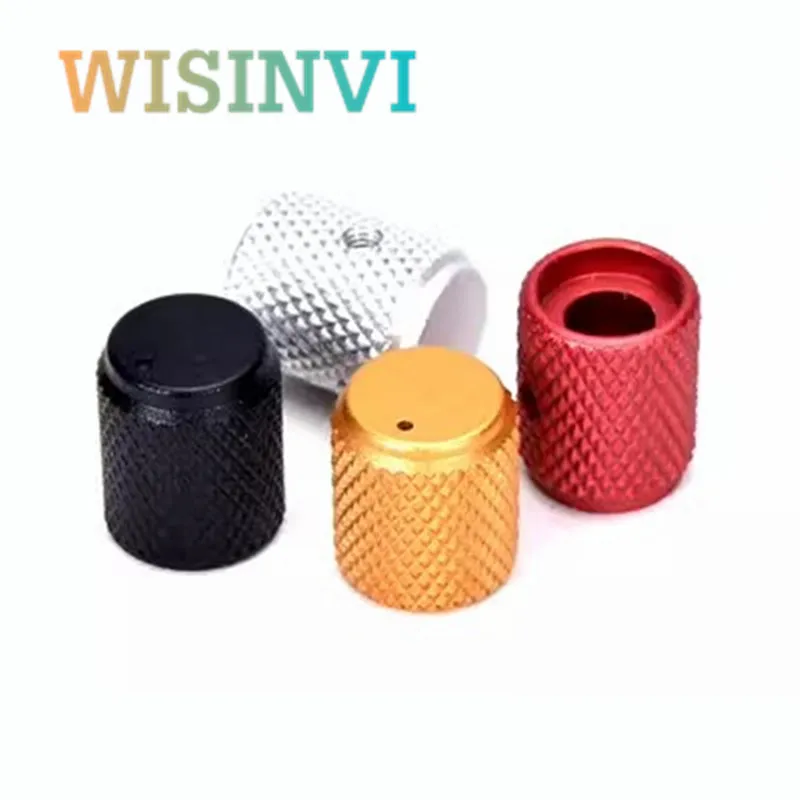 1PCS-12-15mm-15mm-15mm-Precision-machining-knurl-Aluminum-Alloy-Knob ...