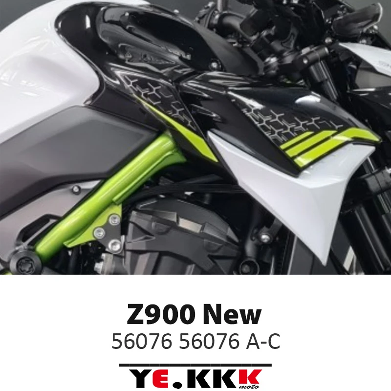 For Kawasaki Z900 2019 2020 2021 Sticker Decal Front Sticker Fairing ...