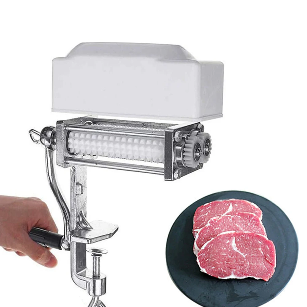 Commercial-Heavy-Duty-Meat-Tenderizer-Cuber-Manual-Steak-Flatten-Tool ...