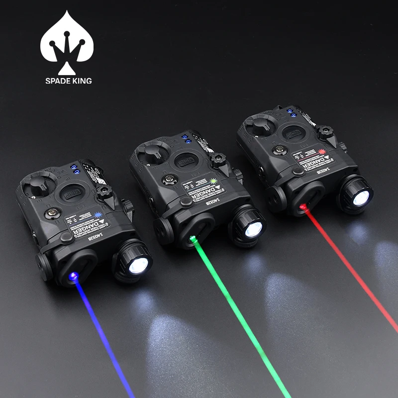 Indicador láser de PEQ 15 táctico, lámpara estroboscópica blanca ...