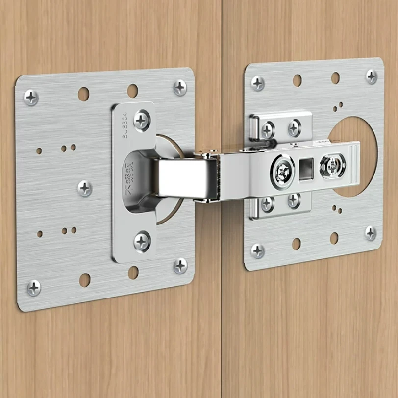 1-10pcs-Cabinet-Hinges-Repair-Plate-Kit-Stainless-Steel-Door-Hinge ...