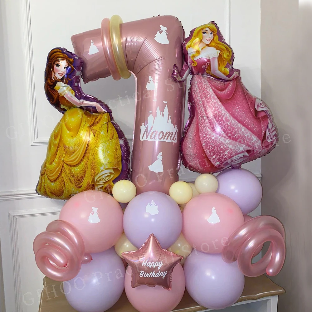 Disney Princess Happy Birthday Balloon