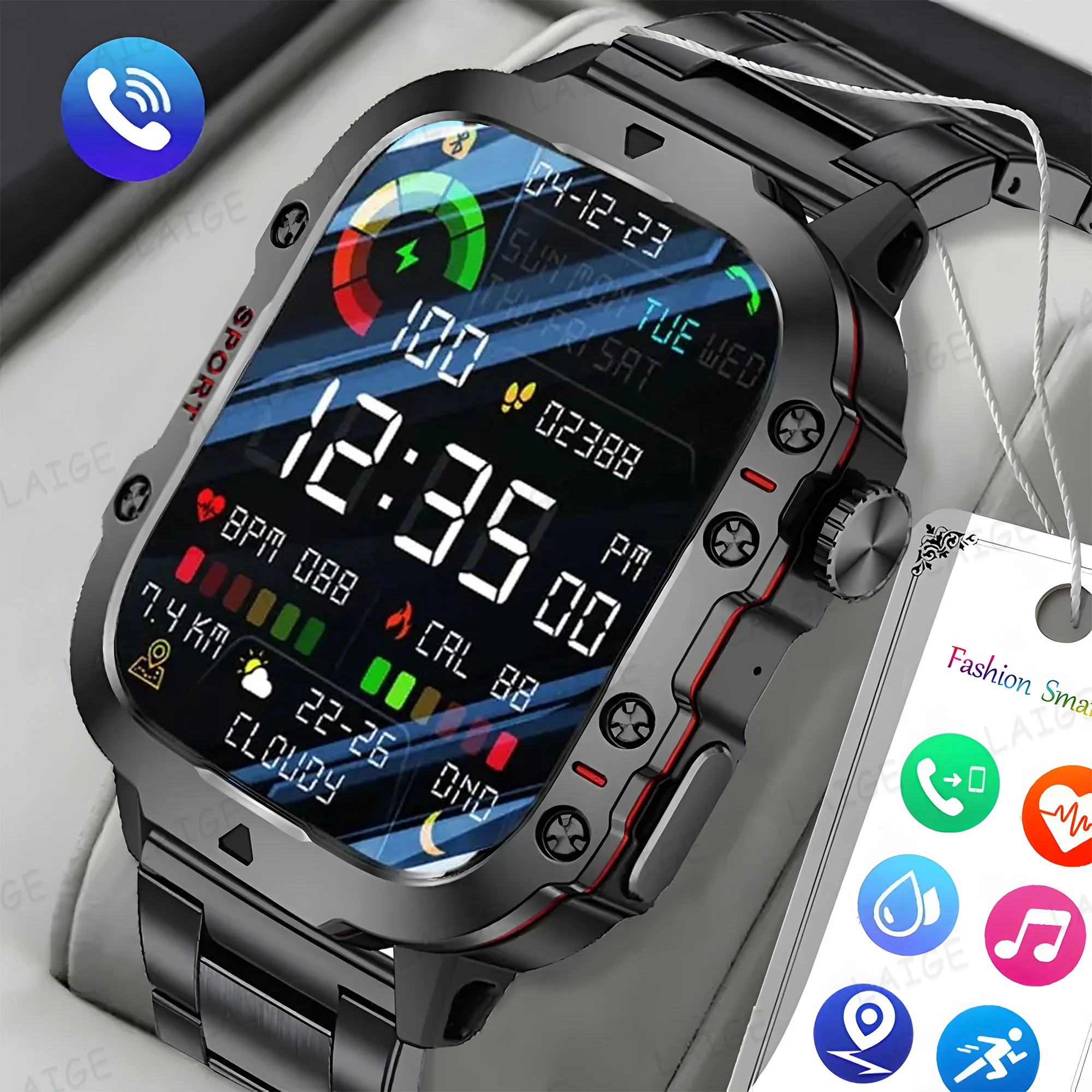 Reloj-inteligente-deportivo-para-hombre-smartwatch-resistente-de-3ATM ...