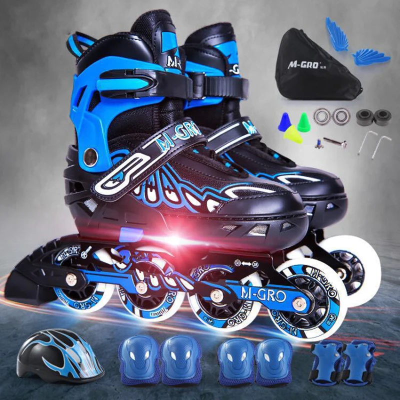 2021men-s-and-women-s-adult-children-PU-leather-roller-skates-roller ...