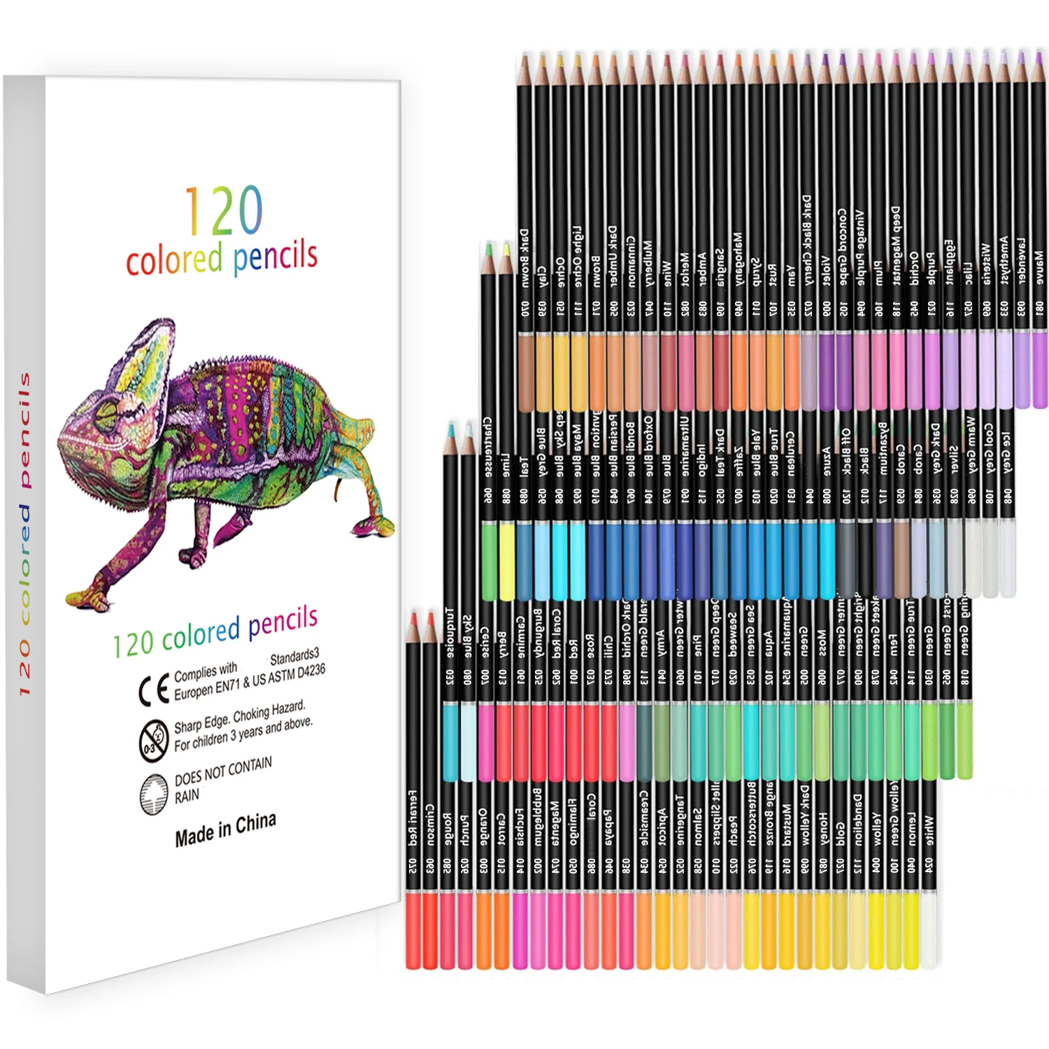 120 Colored Pencils for Coloring, Soft Core Assorted Color Pencils for ...