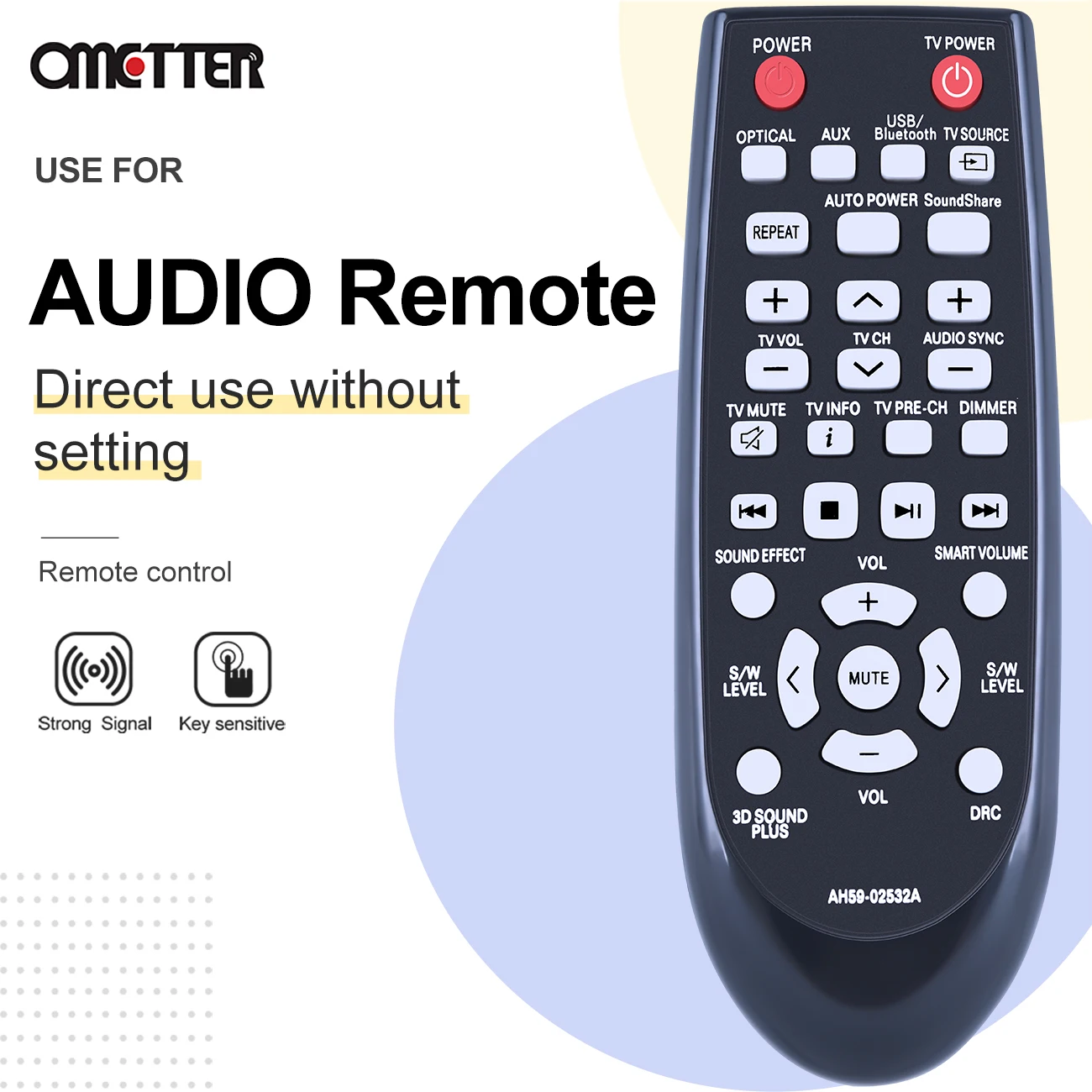 AH59-02532A-For-Samsung-Remote-Control-Sound-Bar-System-HW-F355-HW-F355 ...