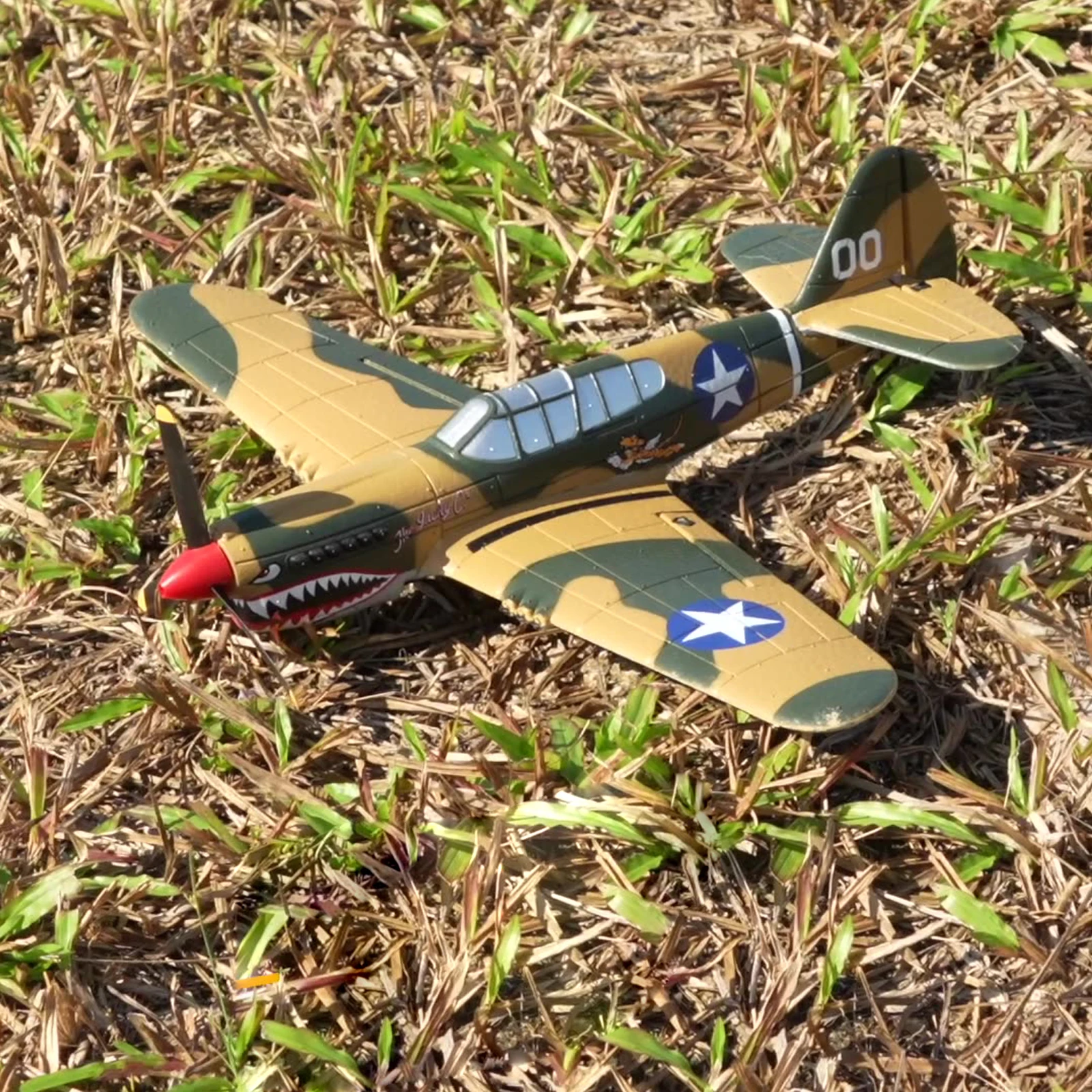 P40 4CH Avião de Controle Remoto 6 Axis RTF RC Plane RC Aircraft P 40 ...