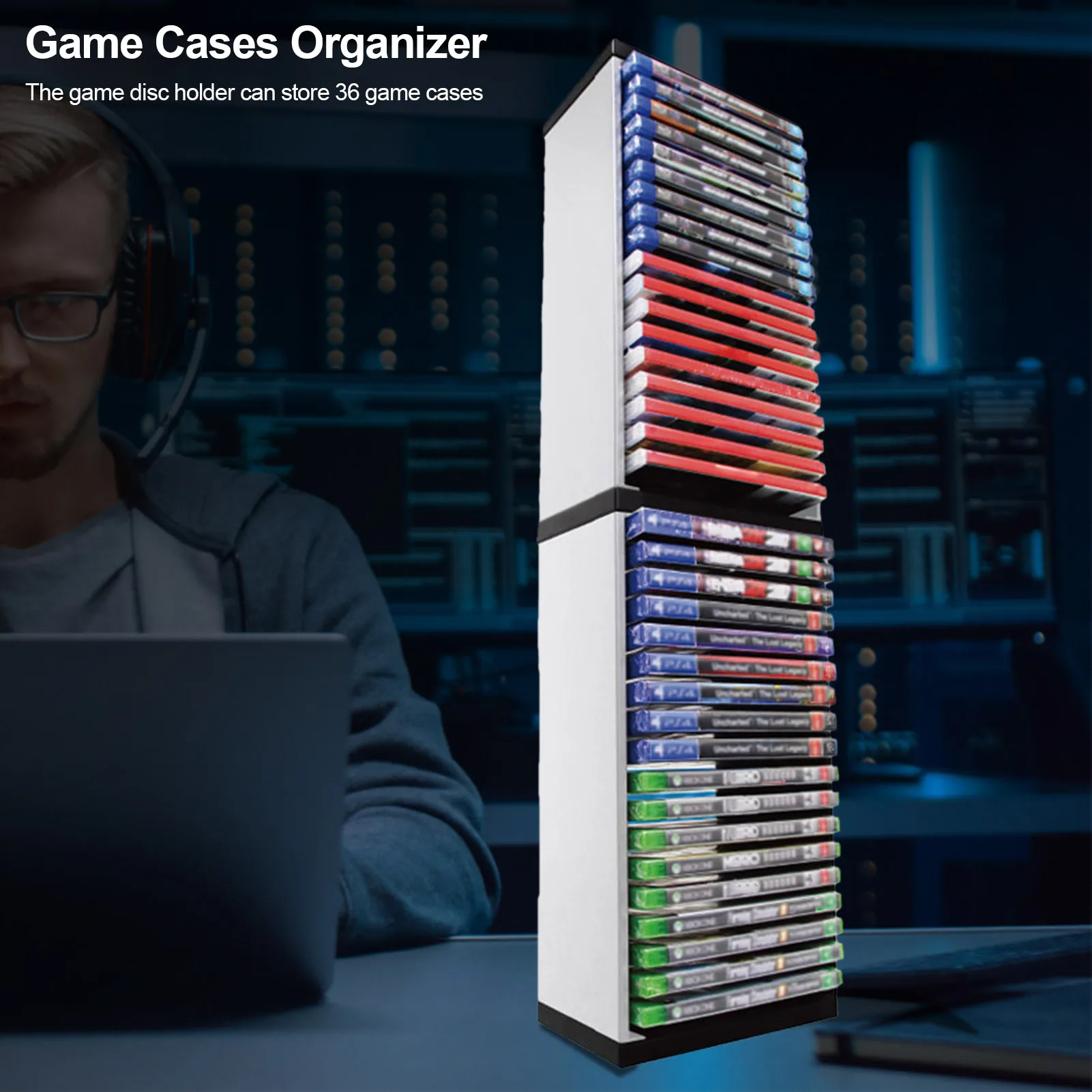 Stack Of Video Game Cases