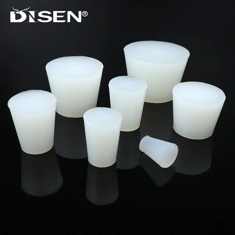 Silicone Conical Solid Plug High Temperature Resistance Rubber Hole ...