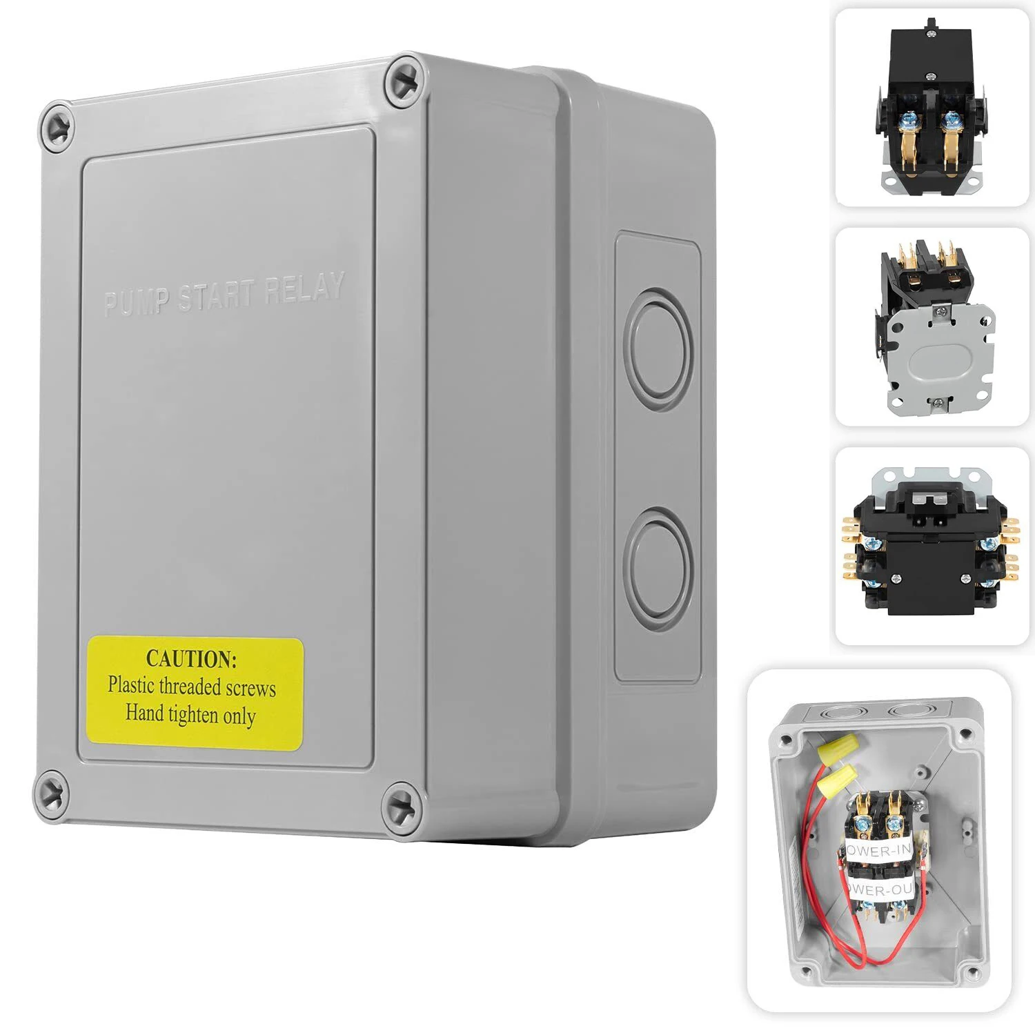 TML 1522 Pump Start Relay for Irrigation Systems with Housing 3 HP ...