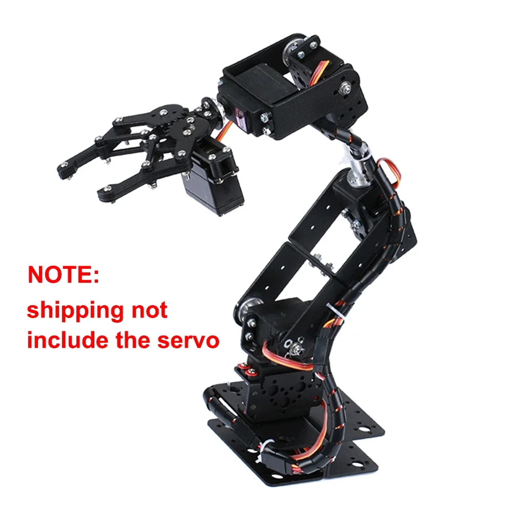 6-DOF-Robot-Manipulator-Metal-Alloy-Mechanical-Arm-Clamp-Claw-Kit ...