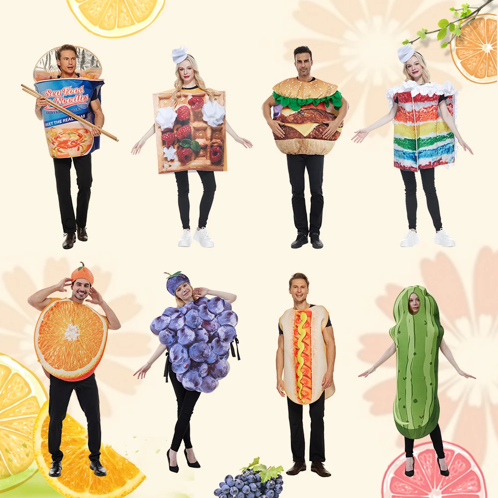 Reneecho-Carnival-Party-Adult-Funny-Food-Costume-Halloween-Couple ...