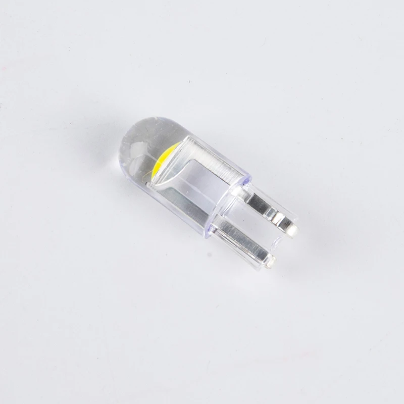COB-Glass-W5W-Led-T10-Car-Light-6000K-White-Auto-Automobiles-License ...