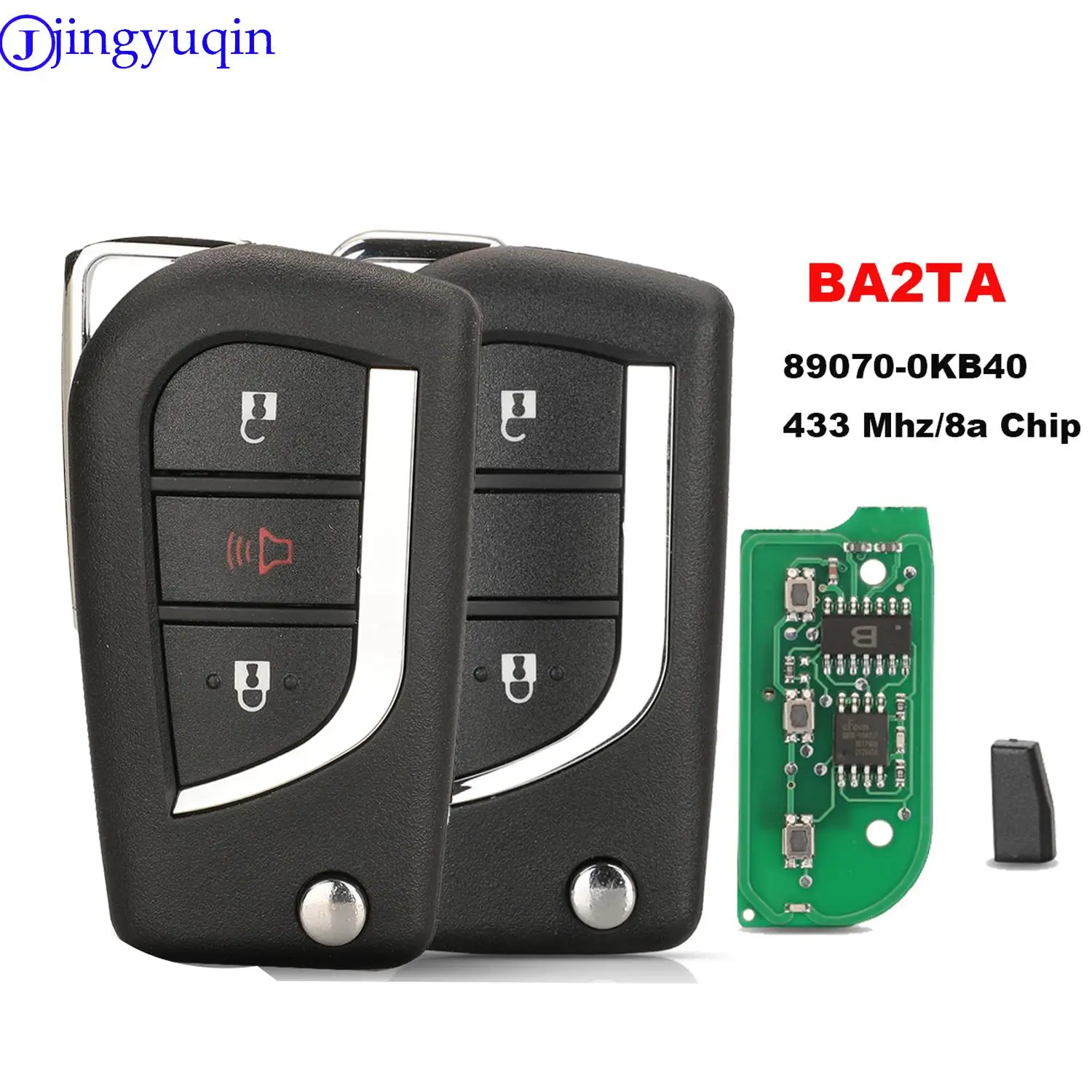 jingyuqin-Remote-Car-Key-Control-p-n-89070-0KB40-FCCID-BA2TA-For-Toyota ...