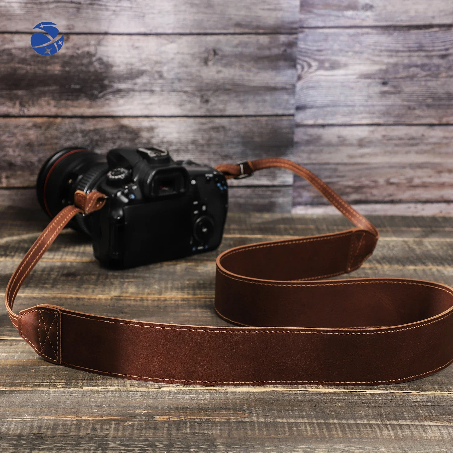 Genuine-Leather-Custom-DSLR-Camera-Neck-Strap-Shoulder-Strap-Retro ...