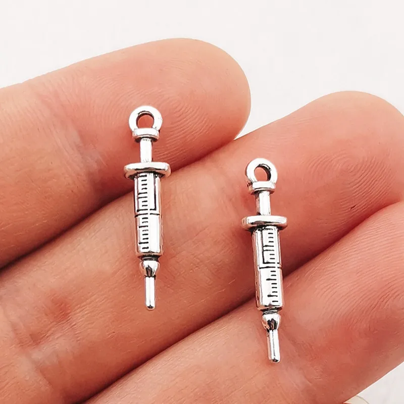 20pcs-24-5-5mm-Antique-Silver-Color-Zinc-Alloy-Syringe-Charms-Pendant ...