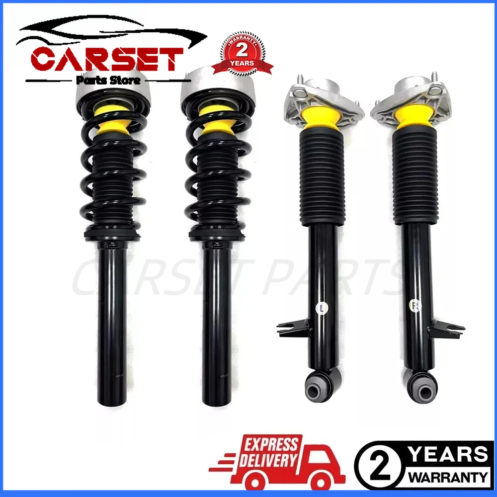 4X Front Rear Shock Struts Assys Fit BMW X5 F15 X6 F16 xDrive35i 50i ...