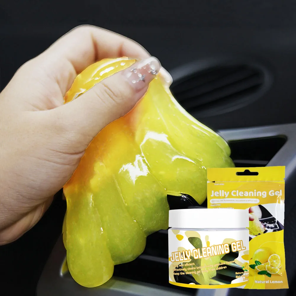 160g Car Cleaning Gel Air Outlet Dust Remove Car Interior Clean Magic ...