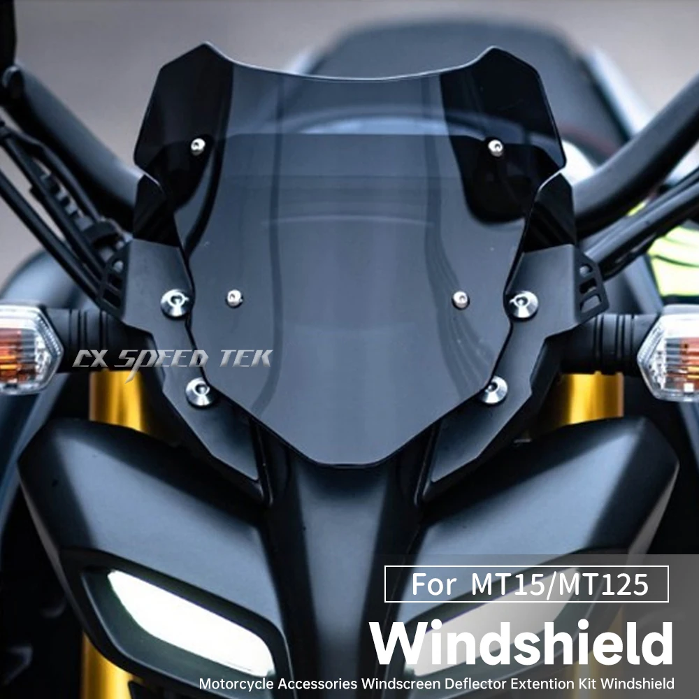 MK-For-YAMAHA-MT15-MT125-125-Mt15-Motorcycle-Accessories-Windshield ...