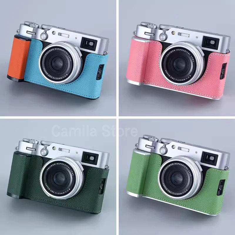 custom-Photo-Camera-Genuine-leather-cowhide-Bag-Body-BOX-Case-For ...