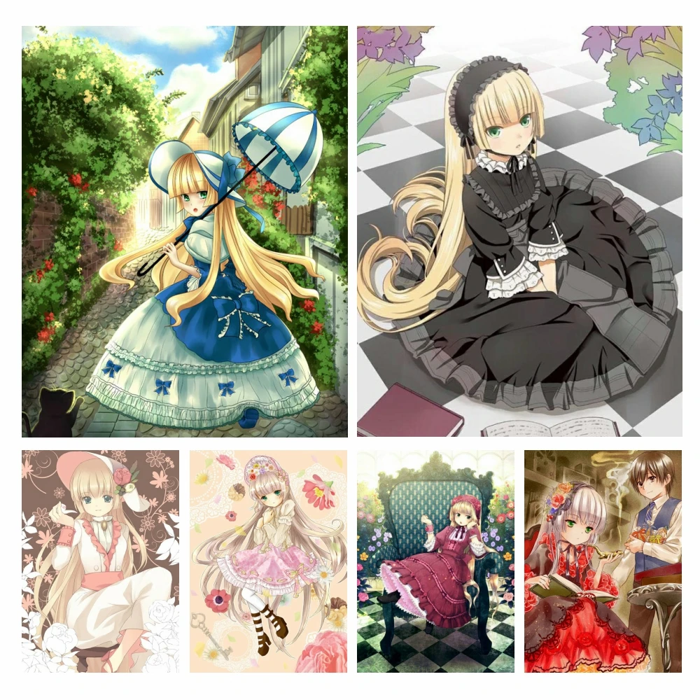 Gosick-pintura-De-diamantes-5D-De-Anime-Victoriano-De-Blois-mu-eca-De ...