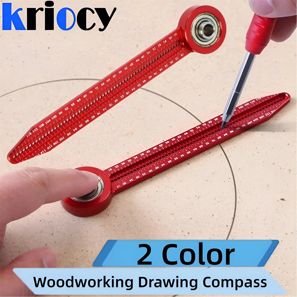 Woodworking-Drawing-Compass-Circular-Drawing-Tool-Hole-Ruler-High ...
