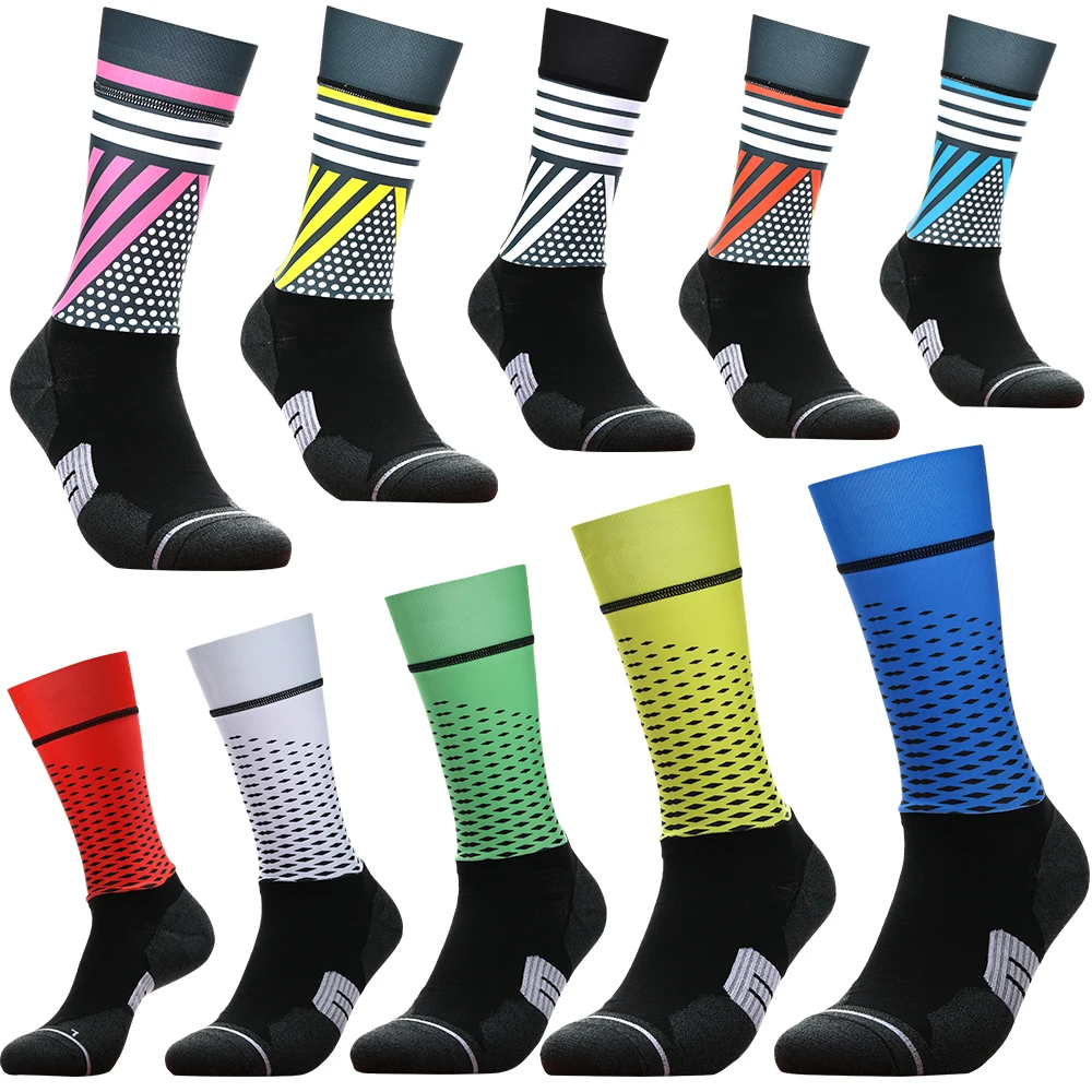 Professional-New-Cycling-2023-Seamless-Socks-Anti-Slip-Bike-Team-Aero ...