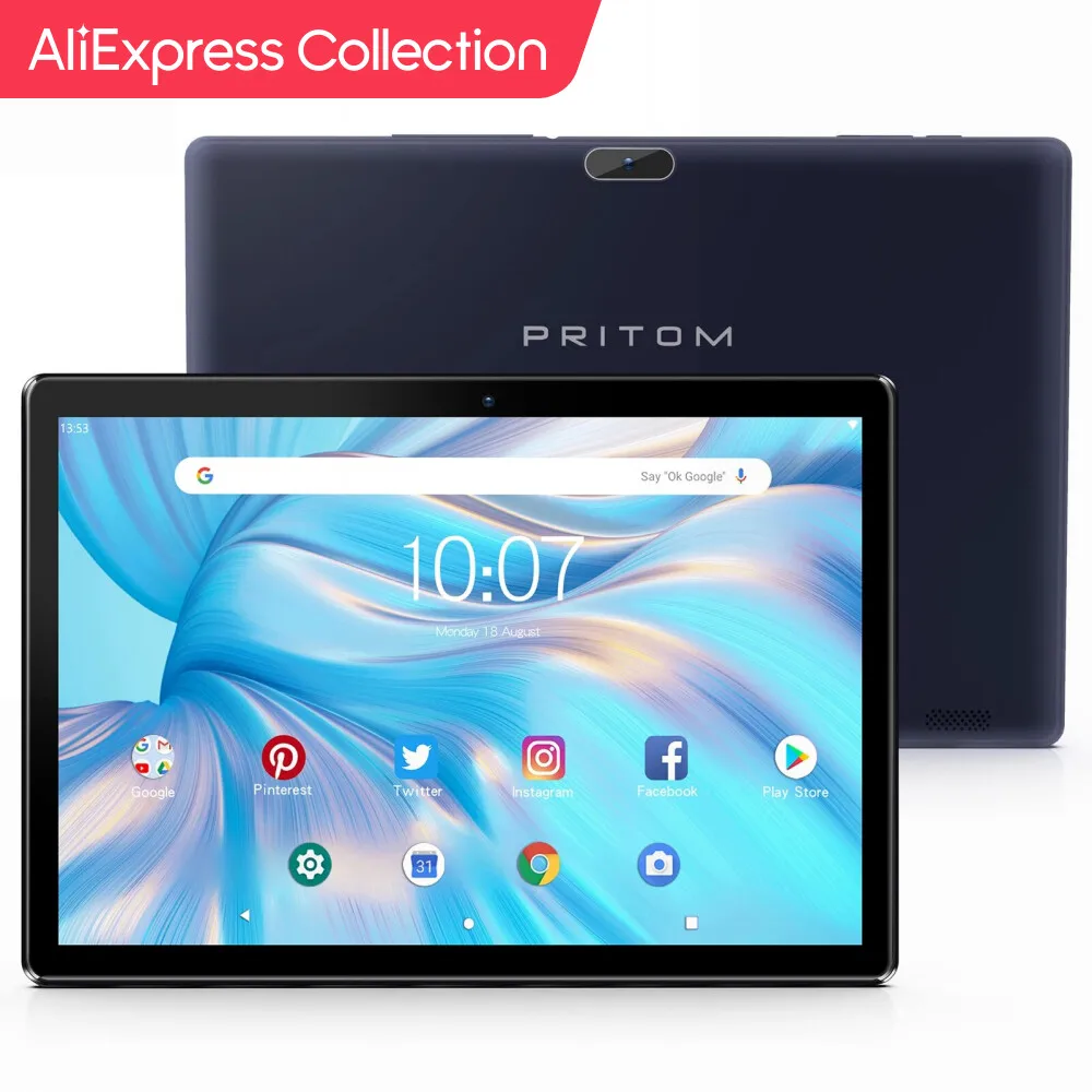 Cole-o-AliExpress-Pritom-android-10-tablet-10-1-polegada-2gb-ram-32gb ...