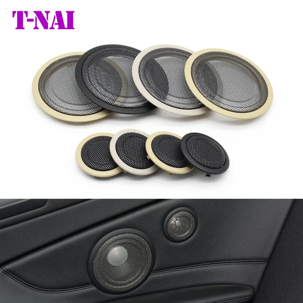 Car-Front-Rear-Door-Tweeter-Speaker-Cover-Mid-High-Audio-Horns-Panel ...