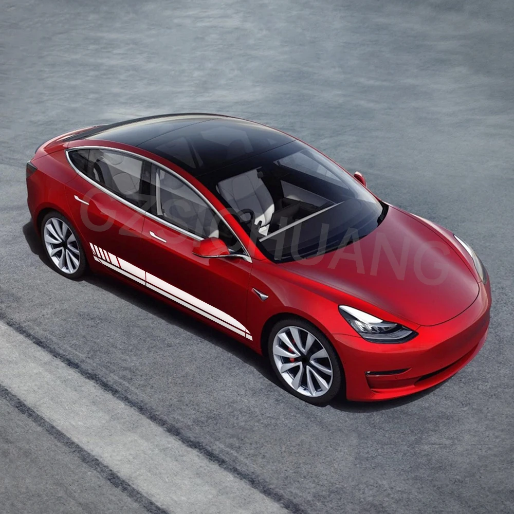 Car Stickers For Tesla Model 3 Model Y X S 2017-2020 2021 2022 Door ...