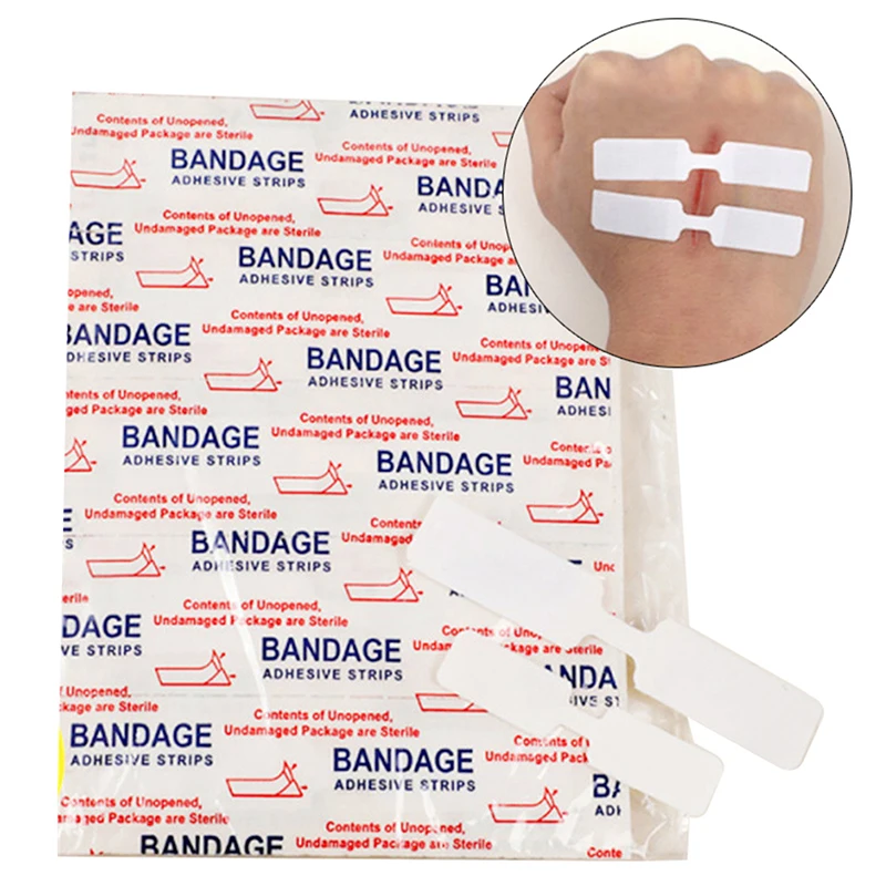 10pcs-Disposable-Convenient-Needle-Free-Waterproof-Band-Aid-Butterfly ...