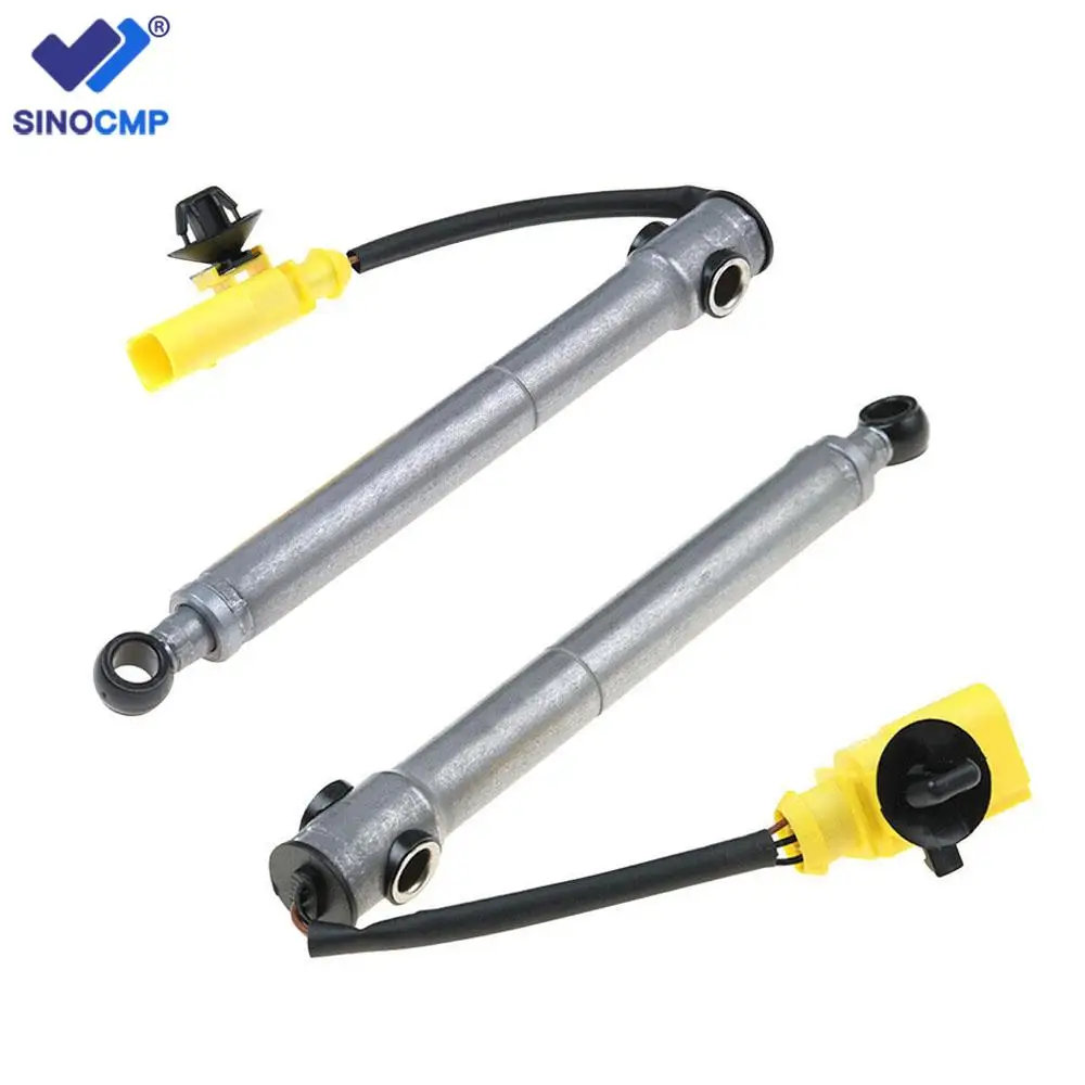 2pcs L/r Front Bonnet Hood Hinge Collision Sensor For Audi A6 A6l ...