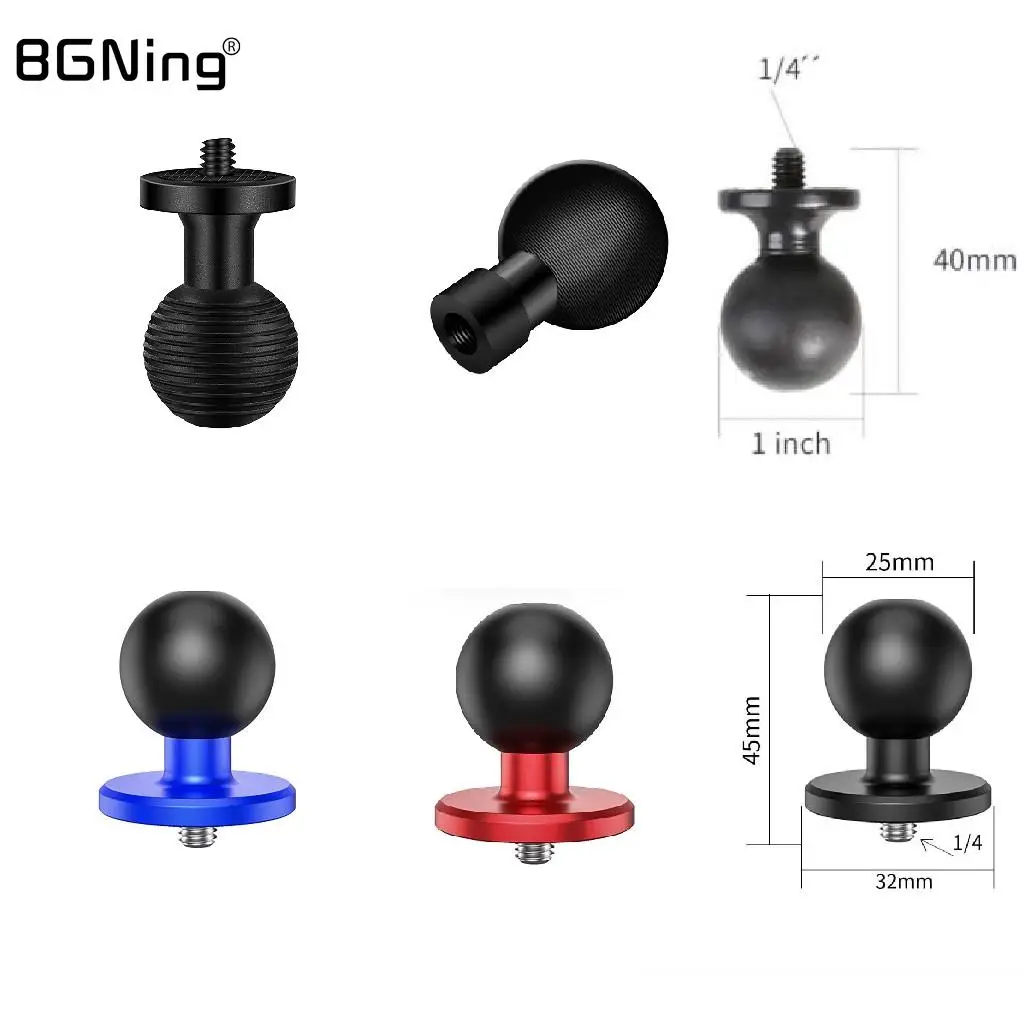 Ball Head Ball Connector | Gopro Camera Motorcycle - Sports & Action ...